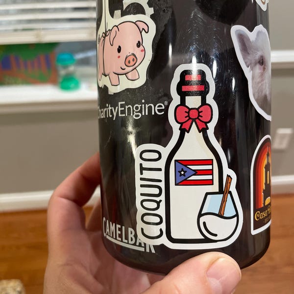 Cuban Flag Cafetera Coffee Maker Sticker - Etsy