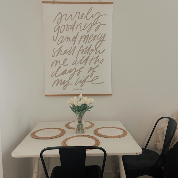 Large Poster: I Have Seen the Goodness of God - Etsy