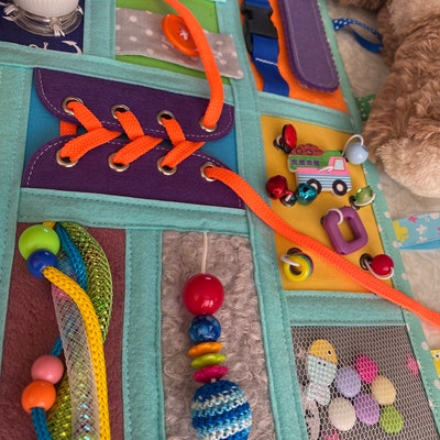 Dementia Fidget Toy, Activity Mat for Elderly, Alzheimer's Gift, Autism ...