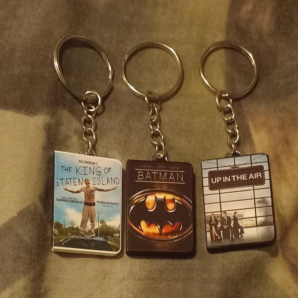 Miniature Movie/film DVD Keychains & Magnets - Etsy