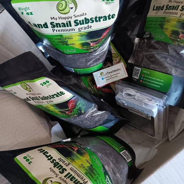 Pet Snails Terrarium 12'x12'x12', Made of Glass | Pet Snail Enclosure ...