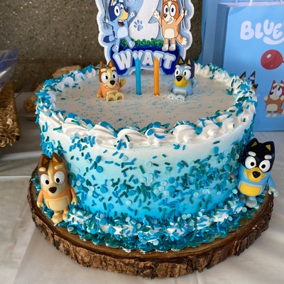 Bluey 3D Cake Topper - Etsy