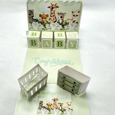 Cute Jungle Animals Digital Paper Pack, Watercolor Baby Safari Animals ...