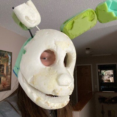 DIY Expanding Foam FNAF Springtrap Inspired Headbase Comes Assembled ...