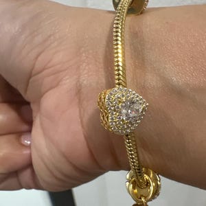 New Pandora Rose Gold Pink Pave Daisy Flower Charm 788797C01 W/box - Etsy