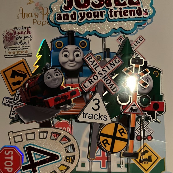 Train Thomas Birthday - Etsy