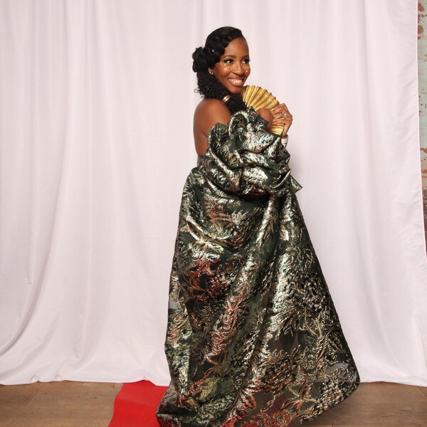April Ruffles Dress // Custom Length 70-90 Cm According to Your Height ...