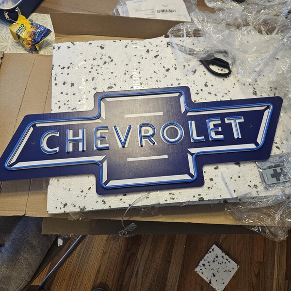Corvette Neon Sign, Corvette Led Sign, Corvette Garage Sign, Corvette ...