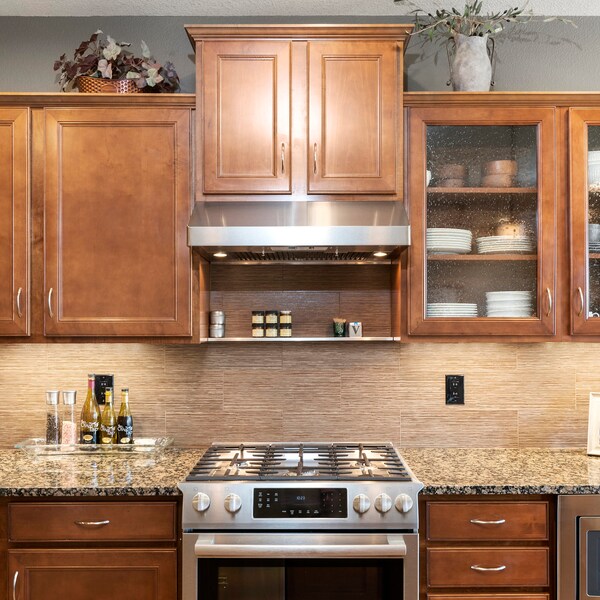 30" Over the Range Modern Metal Ultrashelf / Floating Ledge / Display ...