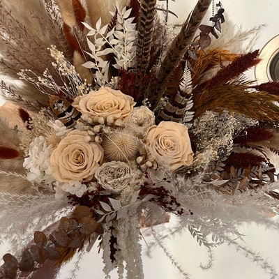 Terracotta Rust Flower Crown - Etsy