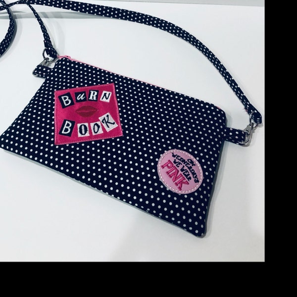 Burn Book Embroidery Patch Iron on Patch Iron on Applique - Etsy