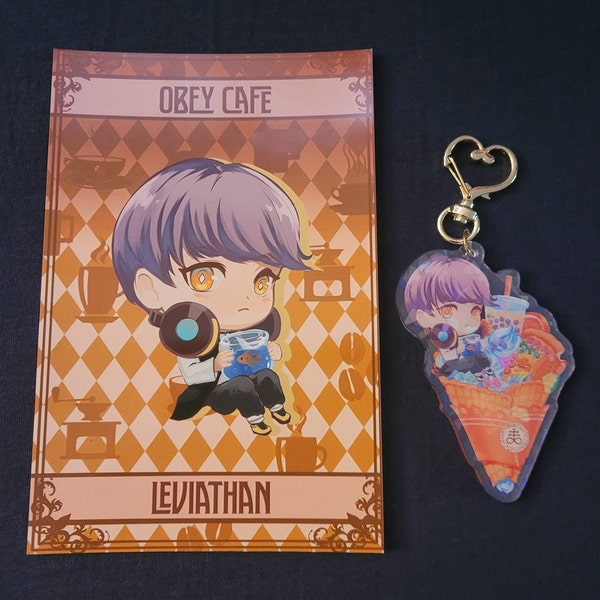 Obey Cafe Crepe Keychains~! - Etsy