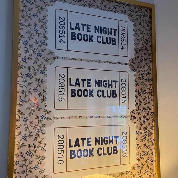 Vintage Book Art, Cute Reading Poster, Classroom Wall Art, Booked and ...