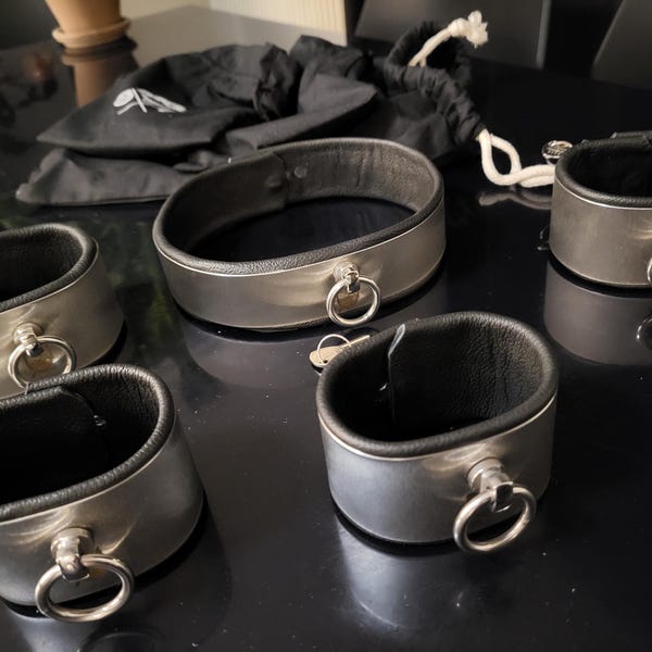Waist Shackle Lockable Stainless Steel Belt Cincher Adjustable ...