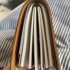 Personalized Refillable Leather Notebook, A6 A5 Leather Notepad, Daily ...