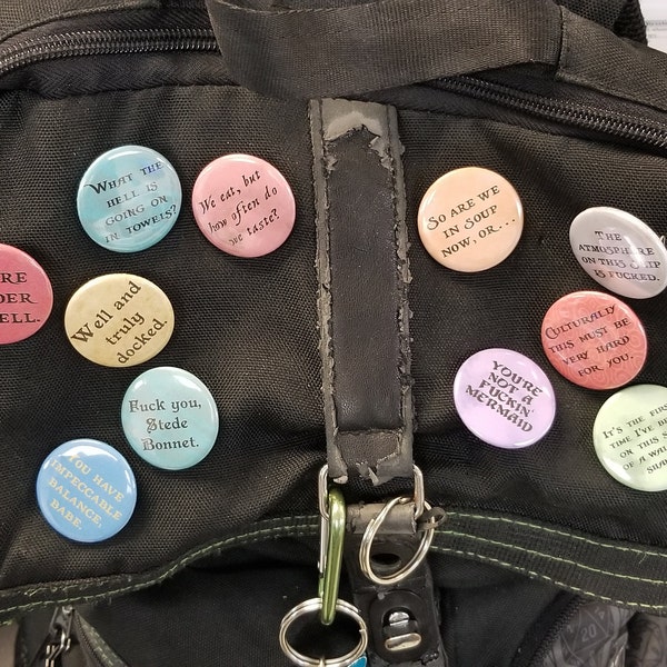OFMD Season 2 SET TWO 1.25" Quote Badges (pinback Buttons) Set of 10 - Etsy