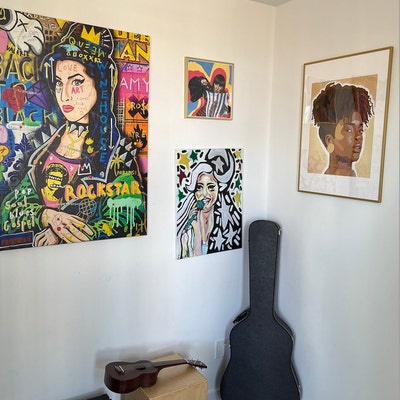 Solange Poster Art Print Portrait Print Celebrity Print - Etsy