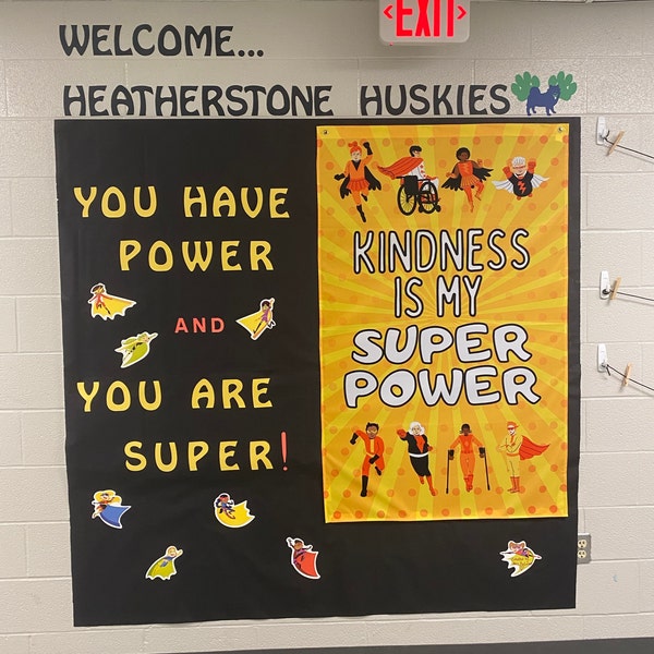 Kindness Flag Kindness is My Super Power Classroom Wall Decoration ...