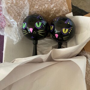 Metallic Gold & Silver Maracas pair - Etsy