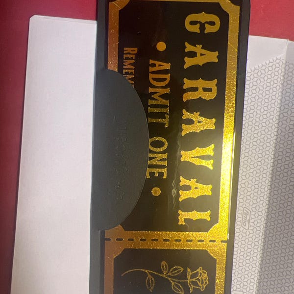 Caraval Foil Bookmark, Legendary, Finale, Bookish, Bookstagram, Book ...