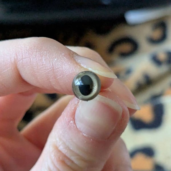7.5mm (9/32 Inches) Cat Eyes/ Amigurumi Animals Eyes/toy Safety Eyes ...