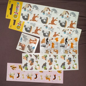 Vintage Rare Sandylion Pierrot Clown Stickers - Etsy