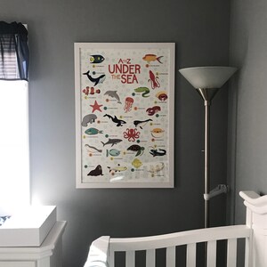 INSTANT DOWNLOAD A to Z Under the Sea: Illustrated Marine | Etsy