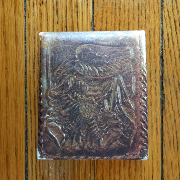 Warrior Wallet, Japanese Gift, Thin Mens Wallet, Vegan Wallet, Japanese ...