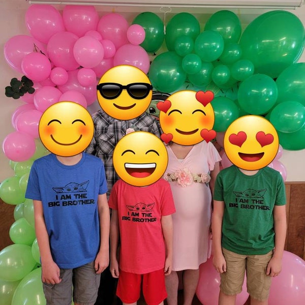 I Am the Big Sister Big Brother Matching Family Shirts - Brother ...