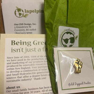 Civil Rights Gold Dipped Pewter Lapel Pin CC653G Civil Rights, Black ...