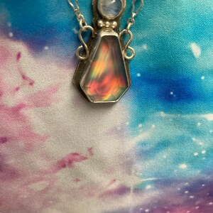 Aura Opal Magic Stackable Ring | Etsy