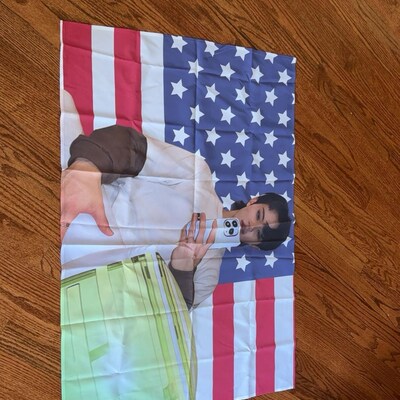 ATEEZ Members Lesbian Flag Banner, ATEEZ Group Photo Kpop Flag Tapestry ...