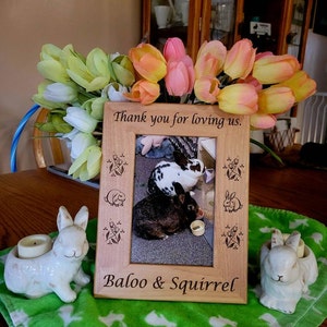 Custom Cat Frame, Pet Memorial Frame, in Memory of Cat, Memorial for ...