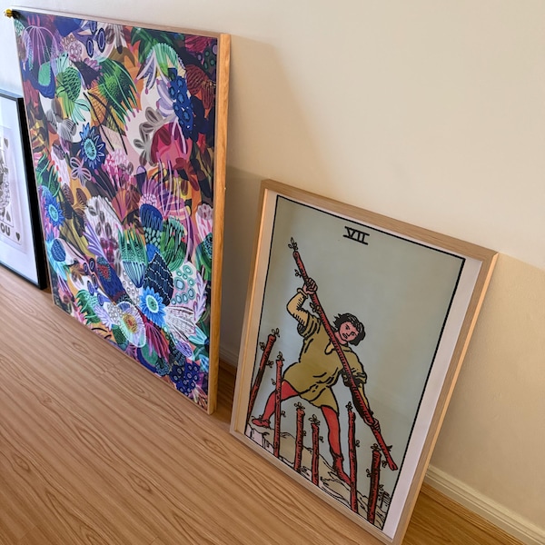 Moon Goddess Hecate Poster- Wiccan Tapestry - Violet Hecate Witchy ...