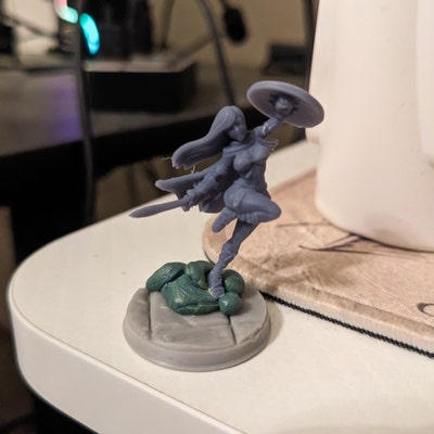 Genie Efreet Egyptian Themed Elemental Ephreton D&D 32mm / 28mm 3D ...