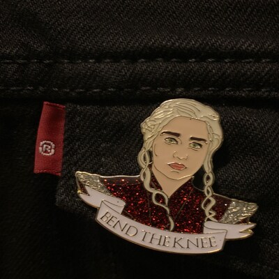 Daenerys Targaryen 'game of Thrones' Enamel Pin - Etsy