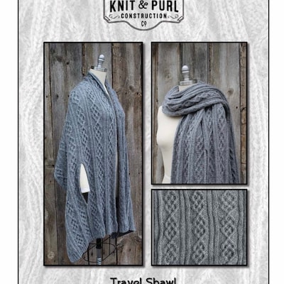Celtic Wrap Knitting Knitting Pattern - Etsy