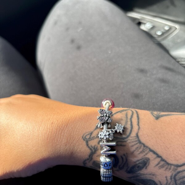 Wow Charms 925 Sterling Silver Charm Printer Book Flowers Beads Pendant ...