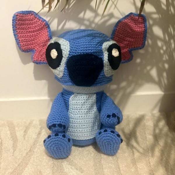 CROCHET PATTERN Blue Alien Monster amigurumi, Crochet, Photo Tutorial ...