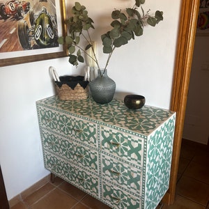 Bone Inlay Media Console Entertainment Unit for Living Room - Etsy