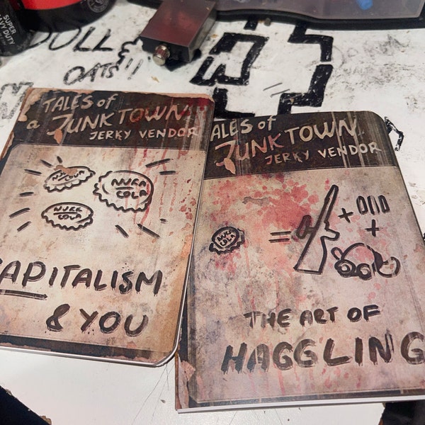 Un-official Handmade Fallout 4 - Two Mini Notebooks for Five Bucks - Etsy