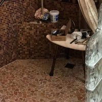 CNK Tile White Brick Pearl Shell Shower Tile - 1 Sq.ft for Mosaics ...