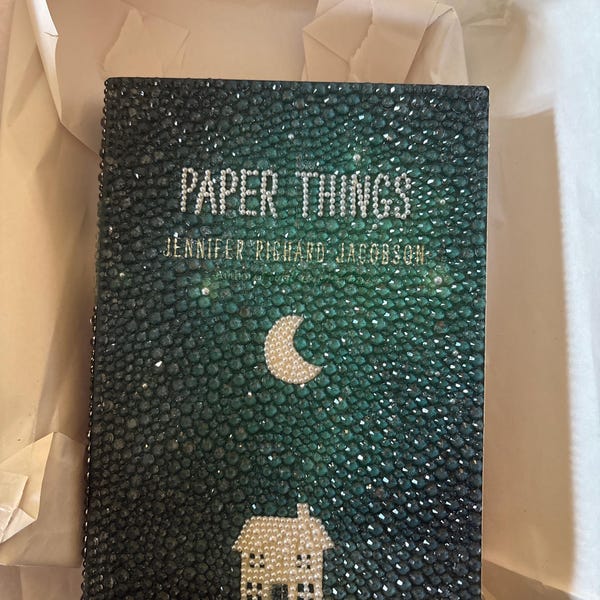 Custom Hand-bedazzled Rhinestone Book Cover - Etsy
