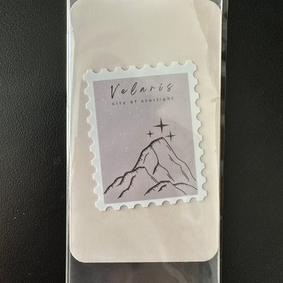 Velaris Stamp Sticker VINYL STICKER City of Starlight ACOTAR Sarah J ...