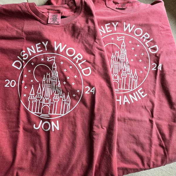 Family Disneyworld Shirt, Comfort Colors Custom Disney Shirt ...
