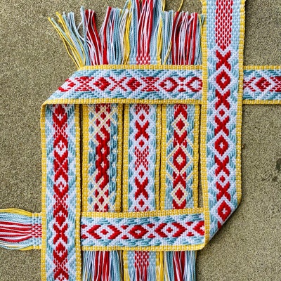 Baltic Style Weaving on the Inkle Loom - Etsy
