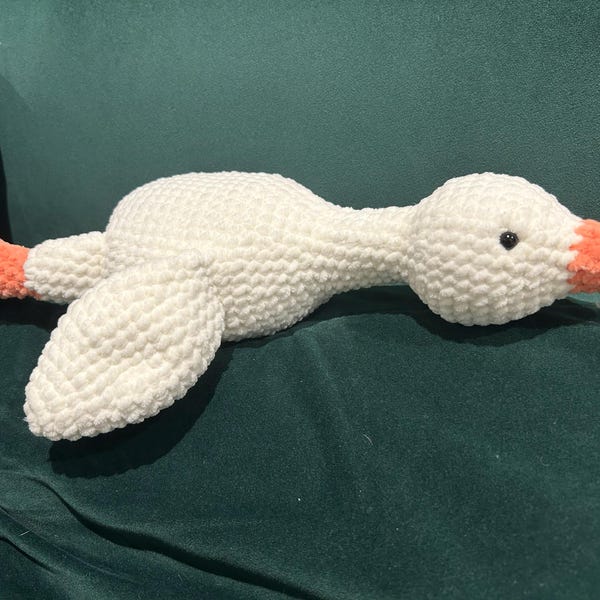 No-sew Little Goose Crochet Pattern, Amigurumi PDF File Tutorial ...