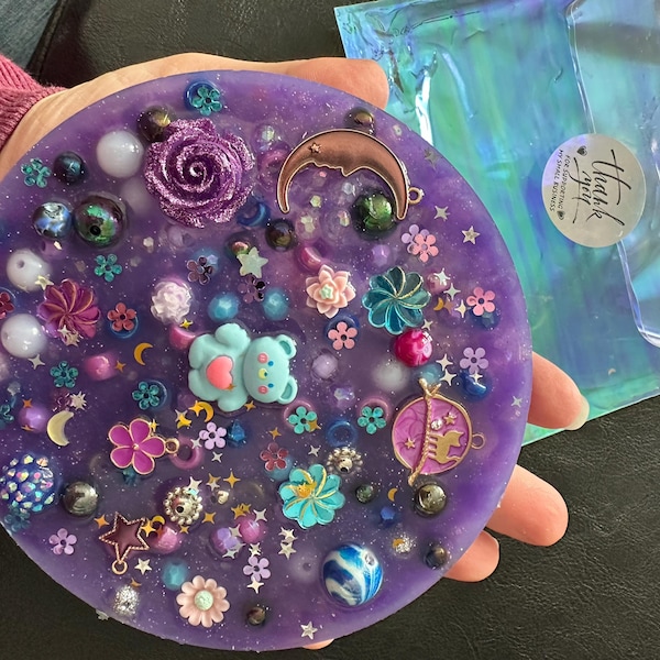 Purple Galactic Glitz Slime / Sparkles / Clear Slime / Cheap Slime ...