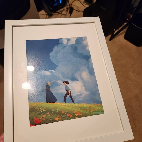 Set of 3 Howl's Moving Castle Prints, Sophie and Howl Art, Anime Decor ...