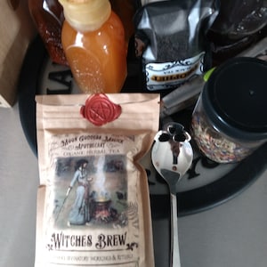 Witches Brew...organic Herbal Loose Leaf Tea, Caffeine Free Ritual Tea ...